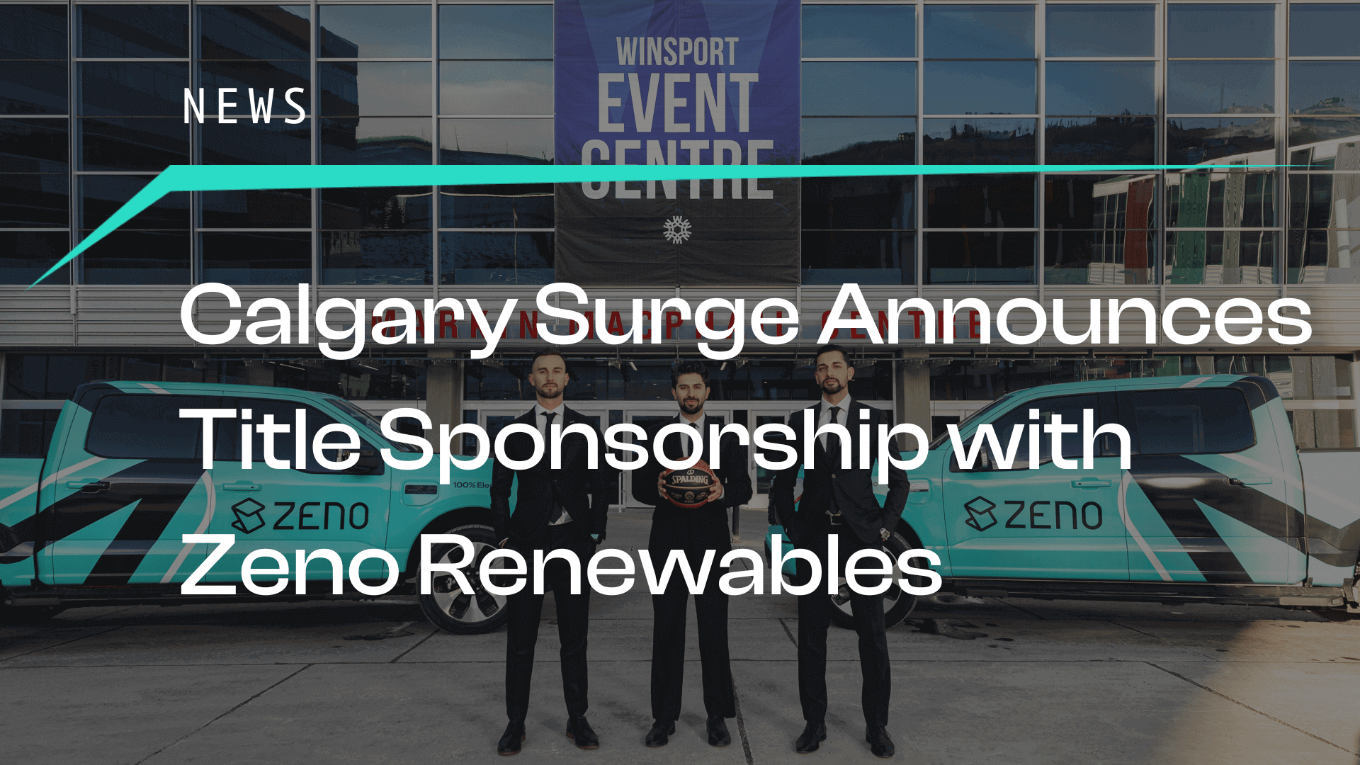 Calgary Surge Basketball Sponsorship With Zeno - Zeno Renewables